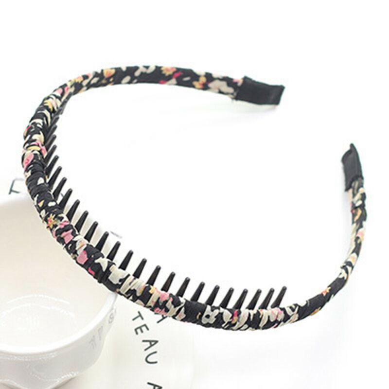Hair Bands Hairband Comfy Teeth Comb Hair Hoop Headbands Resin Fashion ...