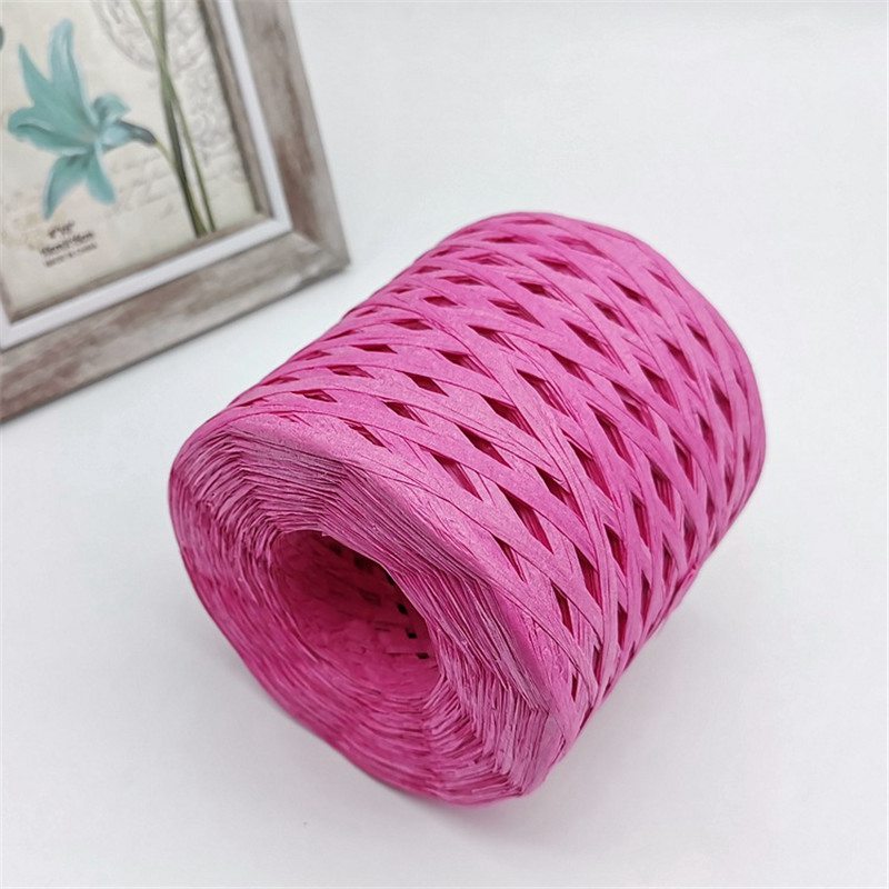 Raffia Ribbon Wrapping String for Packing Gift Box 200m/Roll Paper Rope ...