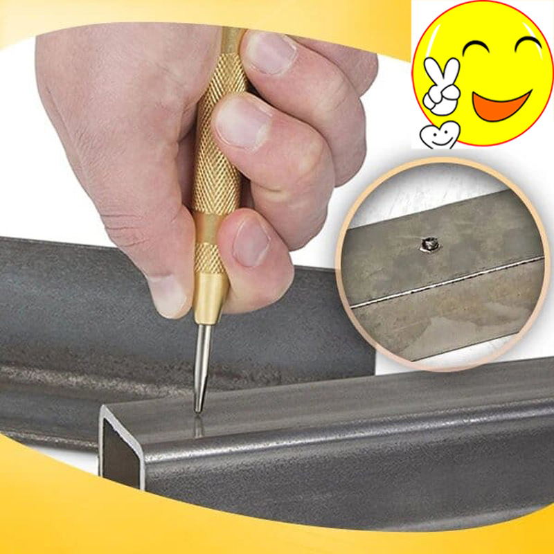 Window Breaker Tool Spring Loaded Marking Hole 5'' Automatic Center Pin ...