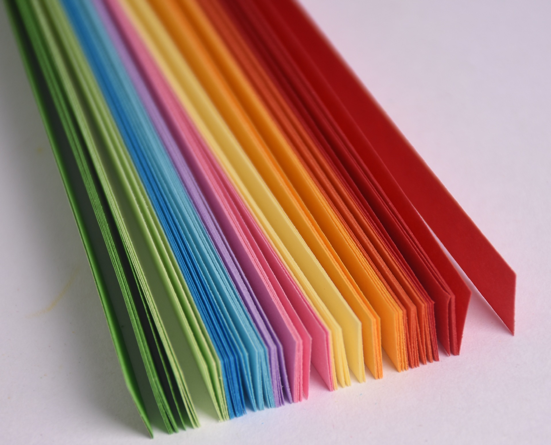 270x Origami Lucky Star Paper Strips Folding Paper Ribbons Colors SLG ...